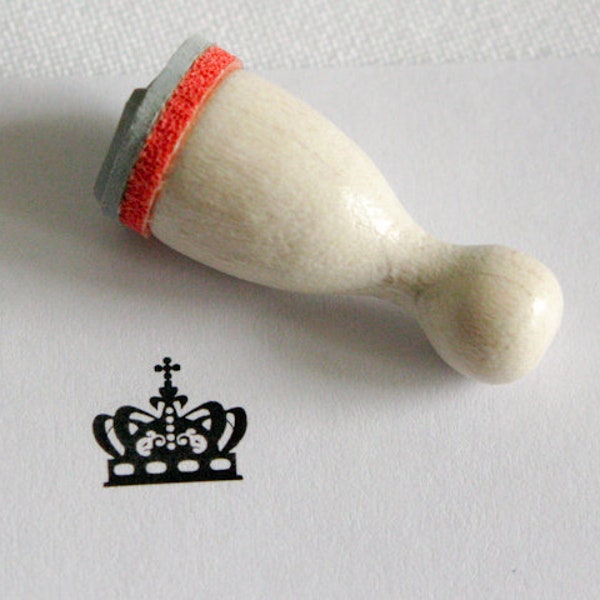 Crown Stamp - Etsy