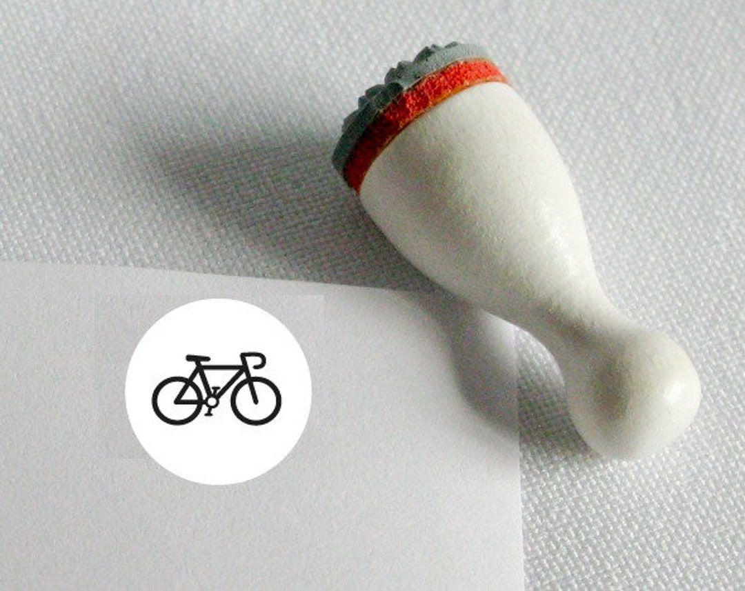 Ministempel Rad - Etsy.de