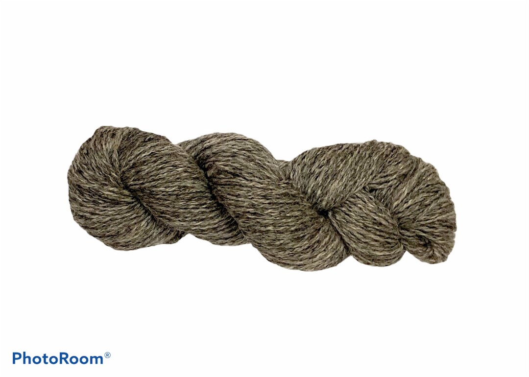 Light Gray, 100% Wool Yarn for Knitting, Mitten Wool, Crochet, Craft ...
