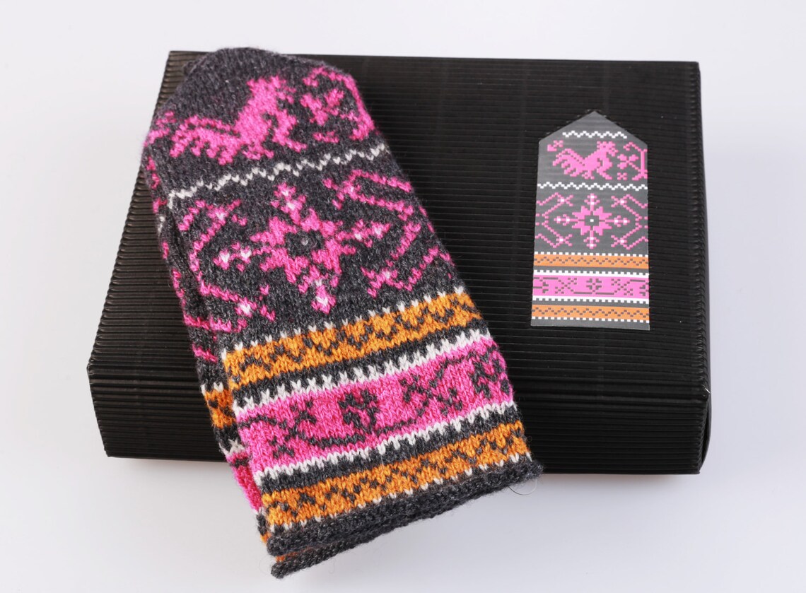 Muhu Island Mittens DIY Pattern Kit Inspiration "knit Like a Muhu ...
