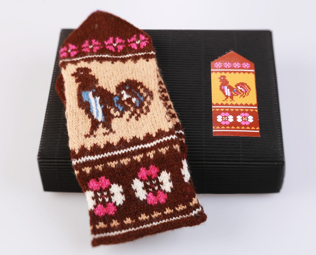 Muhu Island Mittens Pattern Kit Inspiration knit Like a - Etsy