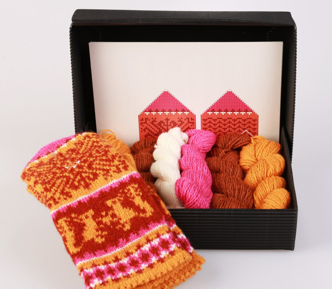 Muhu Island Mittens DIY Pattern Kit Inspiration "knit Like a Muhu ...