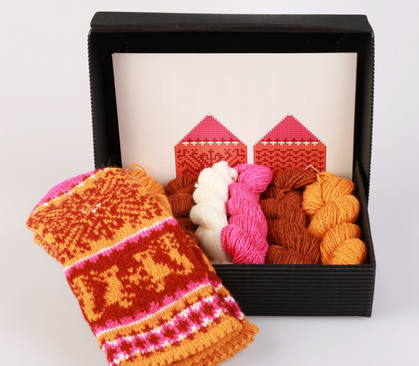 Muhu Island Mittens DIY Pattern Kit Inspiration "knit Like a Muhu ...
