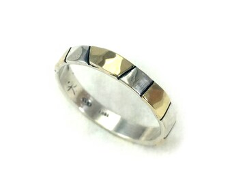 Unisex ring vine pattern ring sterling silver ring unique | Etsy