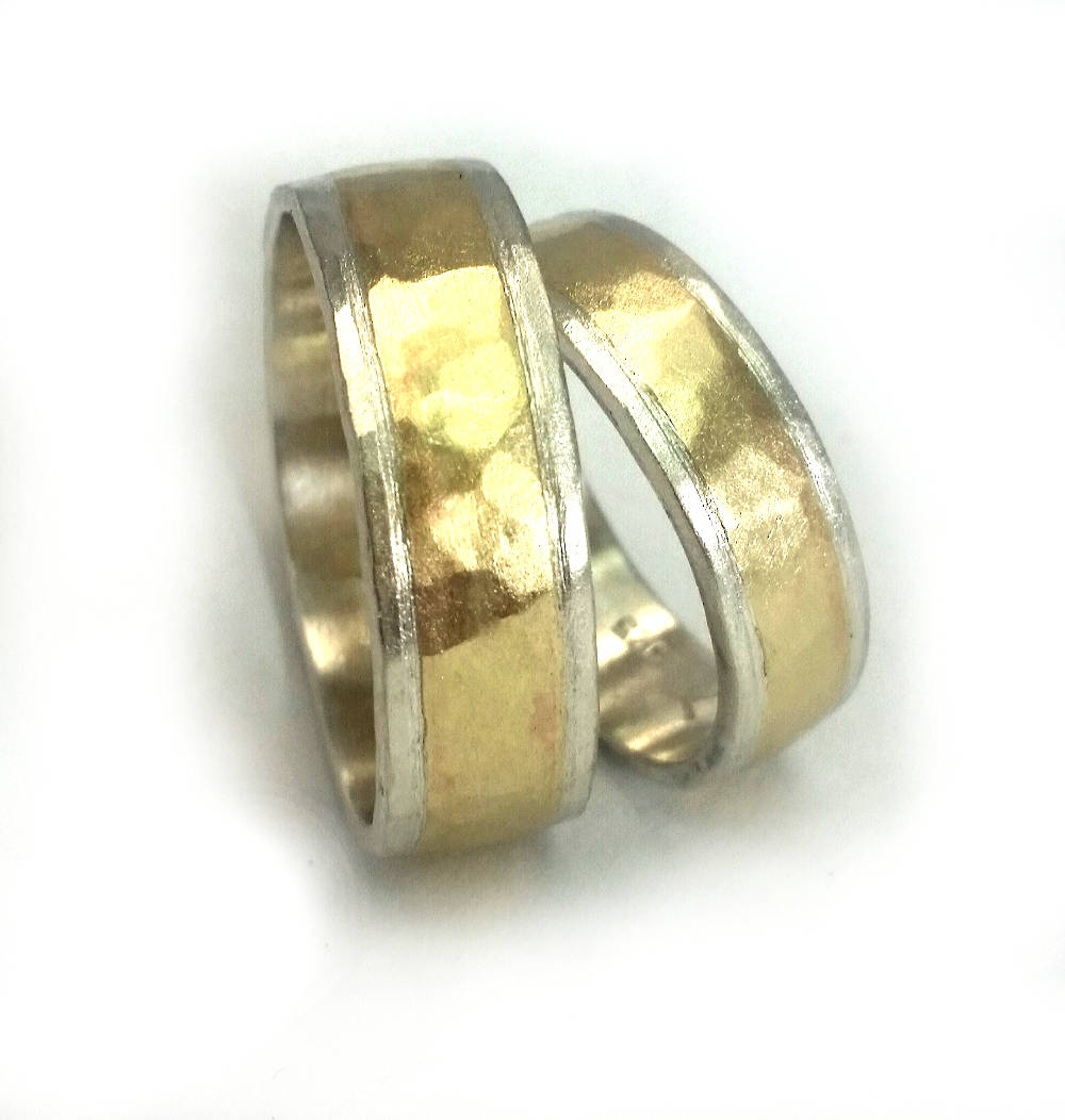 Classic Wedding Ring Set Clean Design Identical His and Hers - Etsy Israel