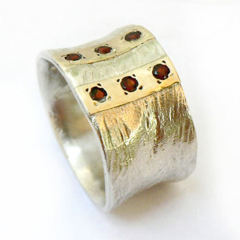Rough Texture Ring - Etsy
