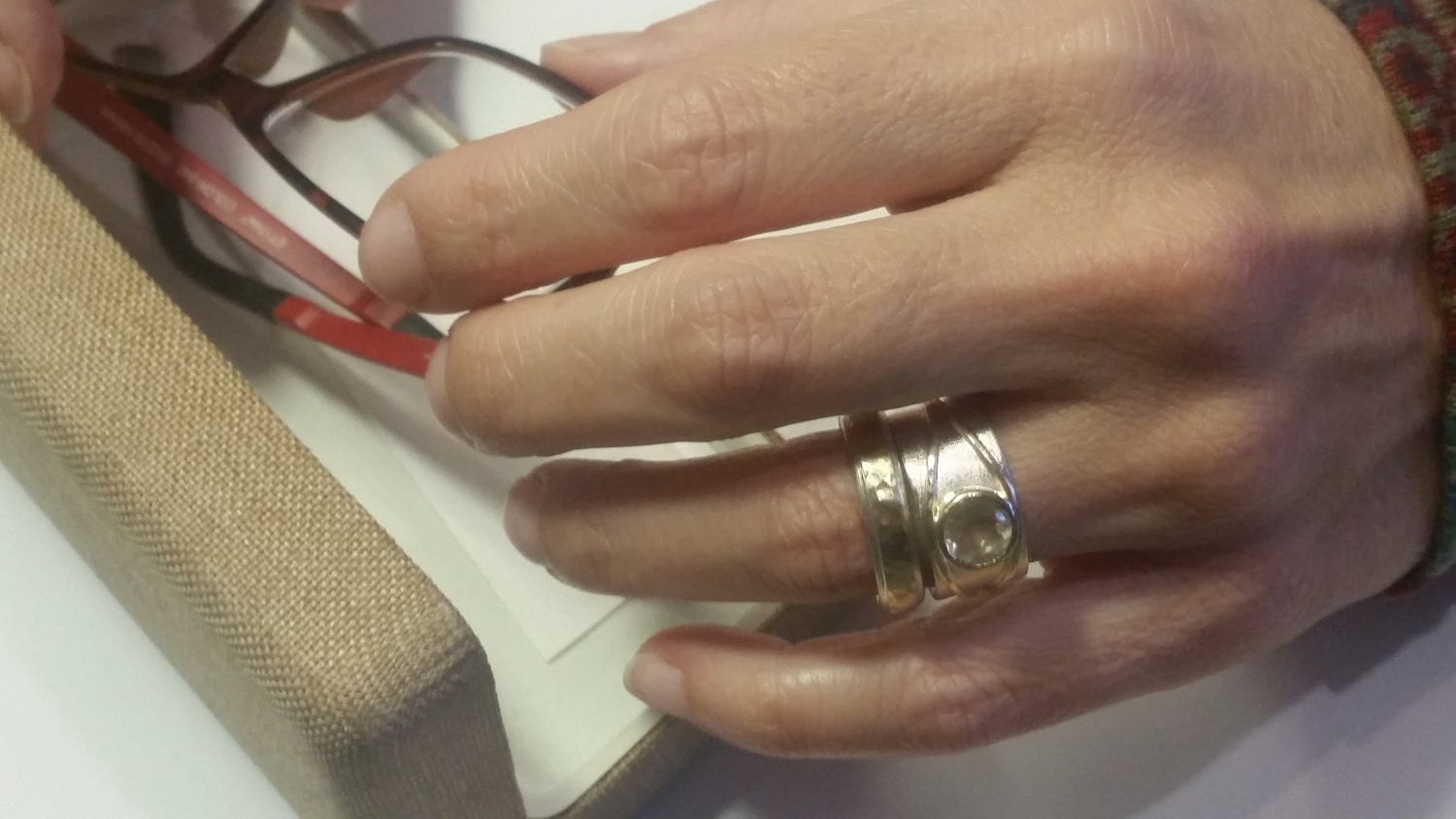 Unique and Elegant Wedding Ring Set His and Hers - Etsy Israel