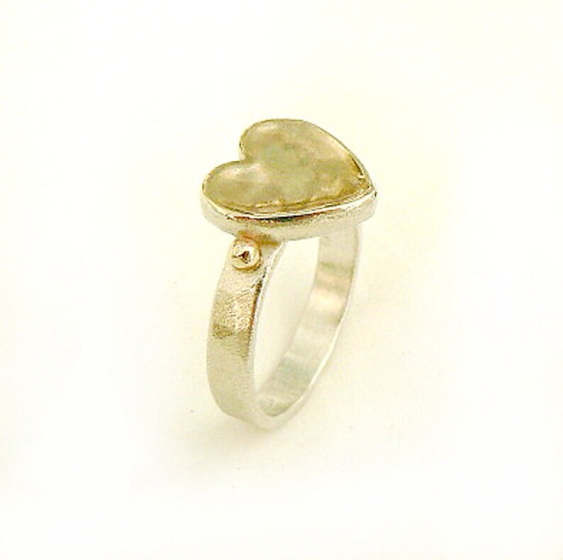 Adorable Gold Heart Ring Sweet Sixteen Bat Mitzvah - Etsy