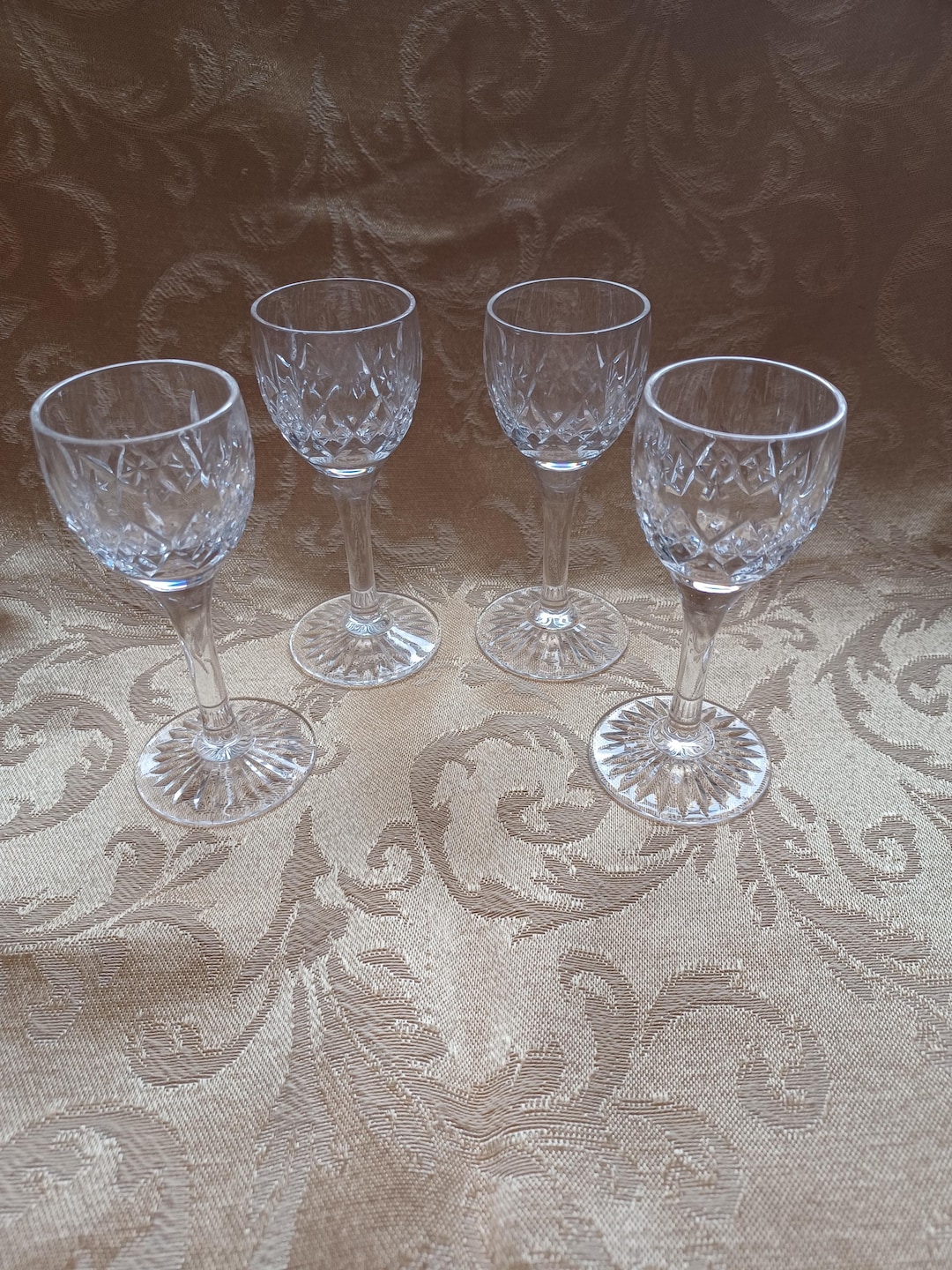 4 X Stuart Crystal Liqueur Glasses - Etsy