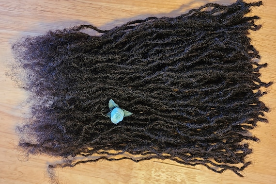 Sisterlock Extensions Dyeable Microlocs Human Hair Loc - Etsy