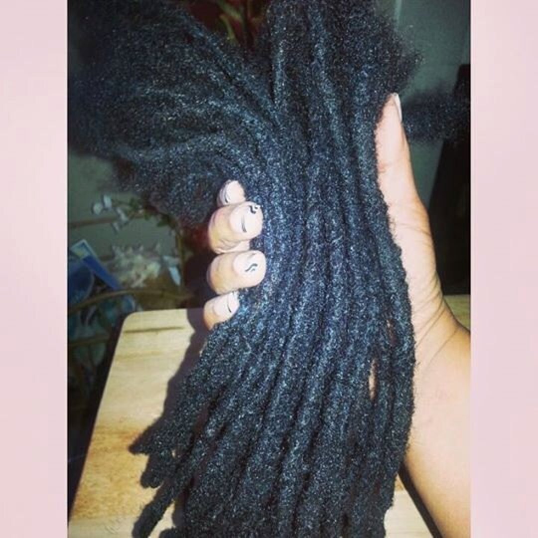 12 Inch Dreadlock Extensions Human Hair 10 Natural Locs per Bundle ...