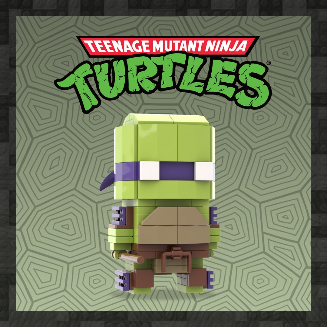 Teenage Mutant Ninja Turtles - DONATELLO - Custom Lego Brickheadz ...