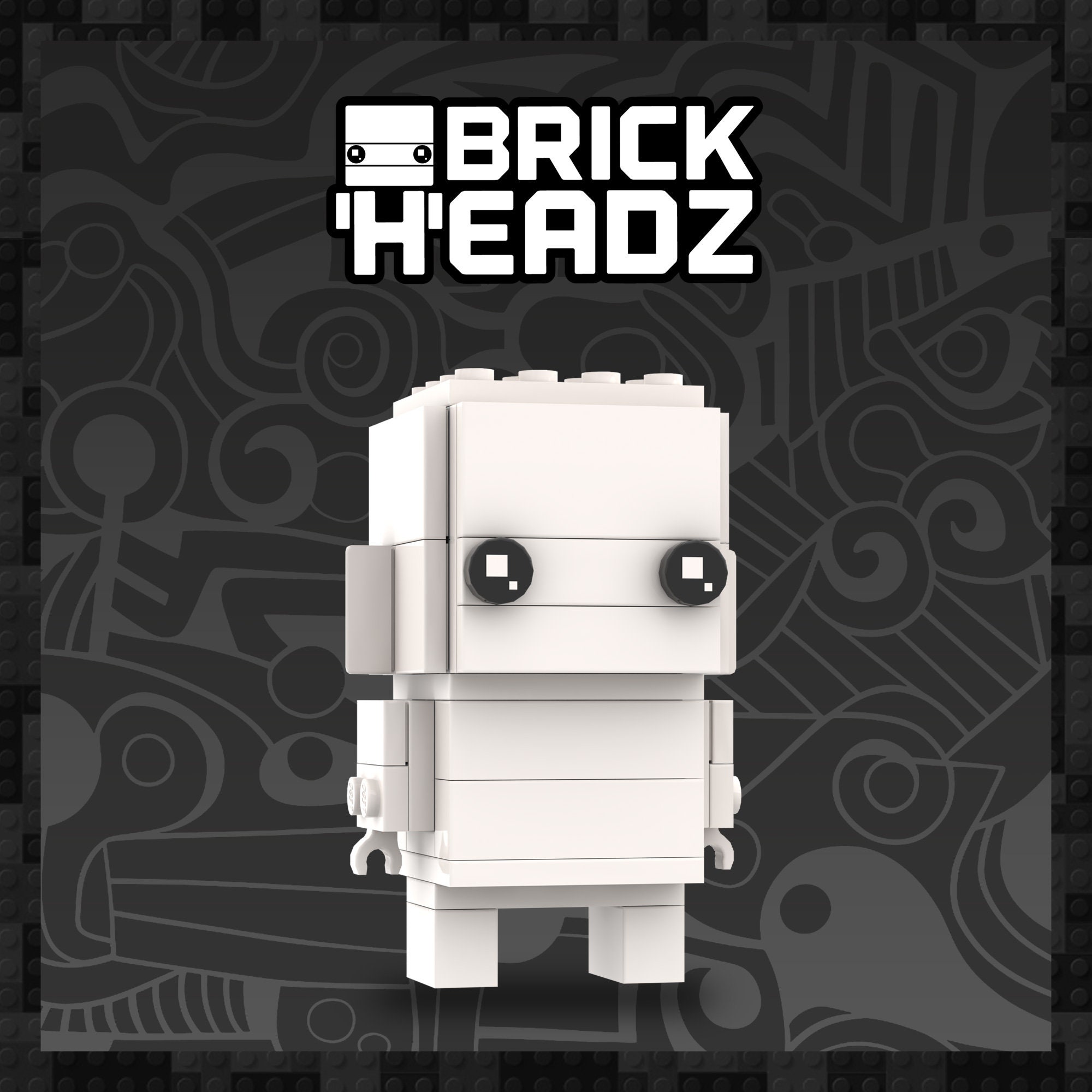Custom Lego BRICKHEADZ STARTER MODEL Instructions - Etsy