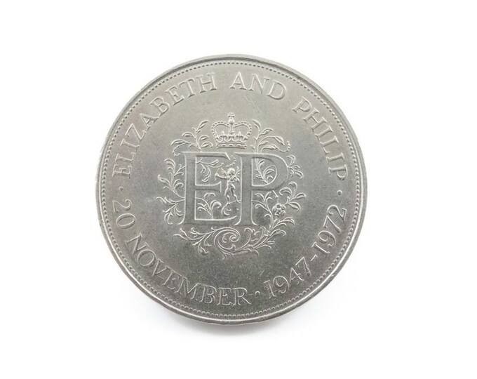 Vintage, Elizabeth and Philip, 1947-1972 Coin, Commemorative Coin ...