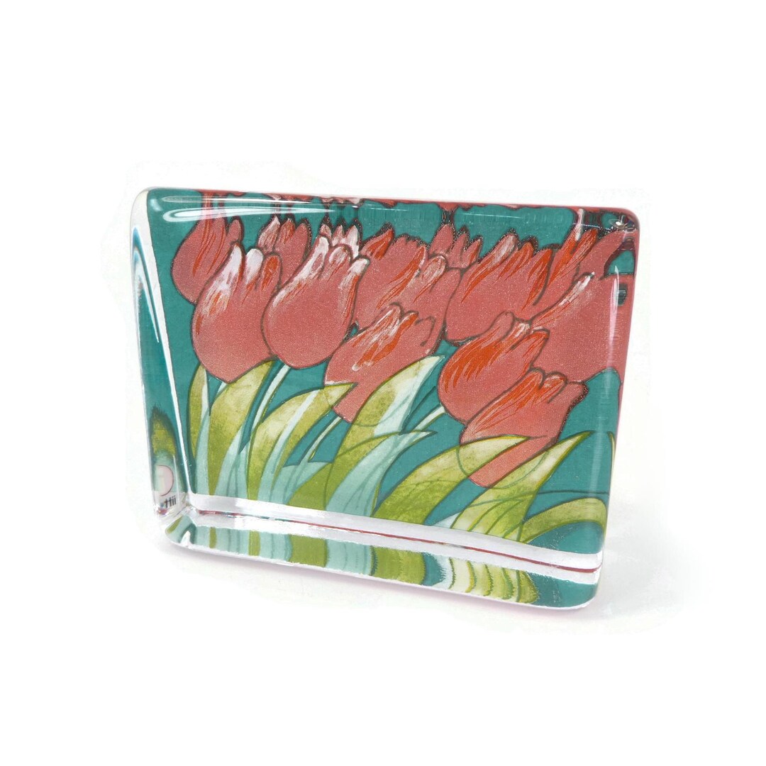 Vintage ITTALA, Tulips Paperweight, Heljä Liukko-sundström, Finland ...