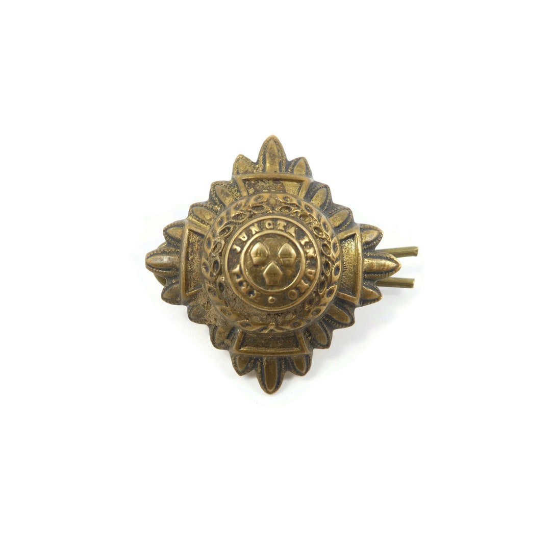 Vintage British Military, Juncta in Uno Tria, Badge, WWII, Order of the ...