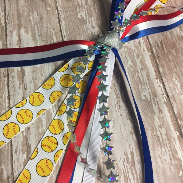 Softball Ribbon - Etsy