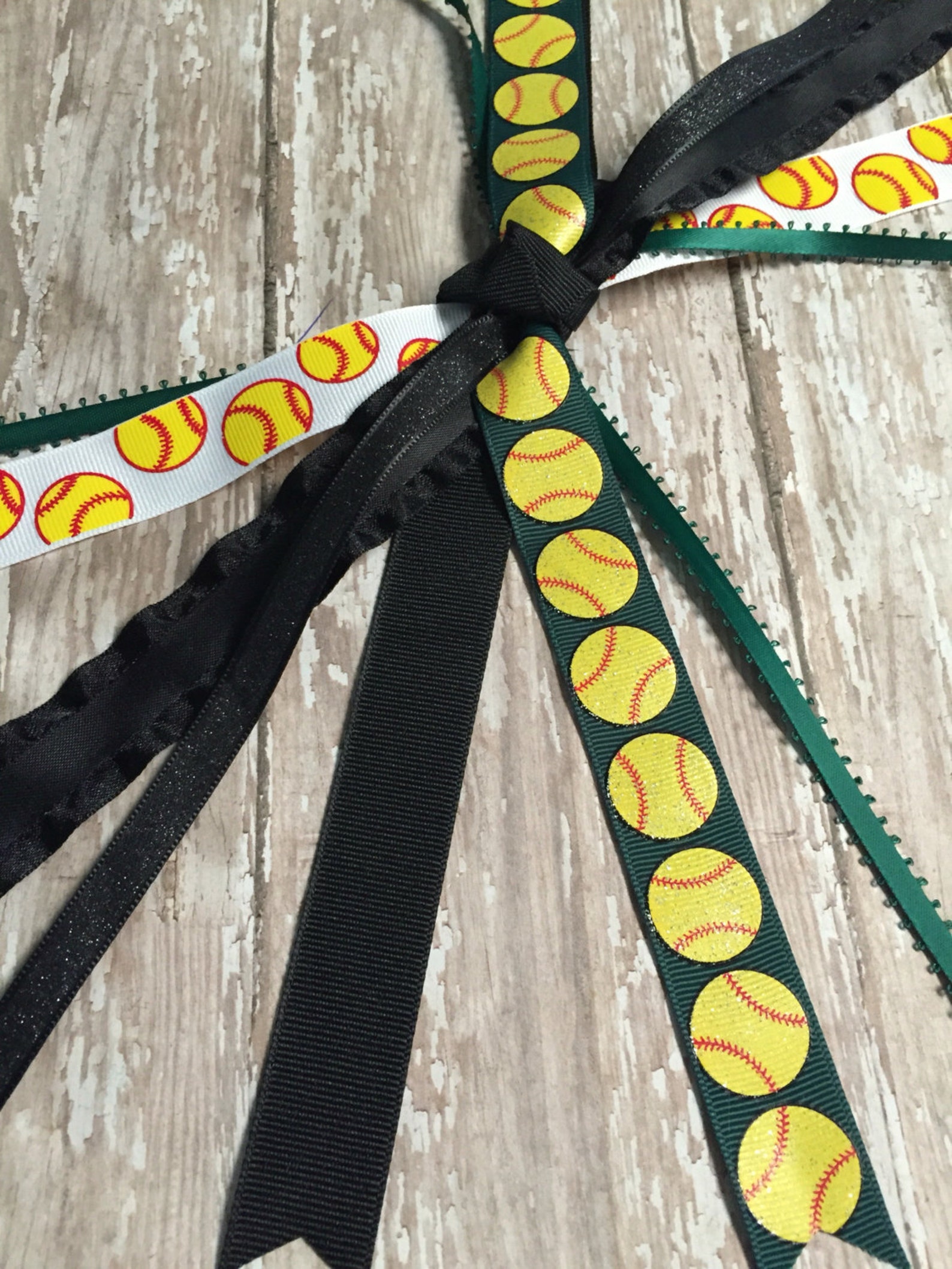 Royal Blue Softball Ribbons Sofball Streamers Softball - Etsy