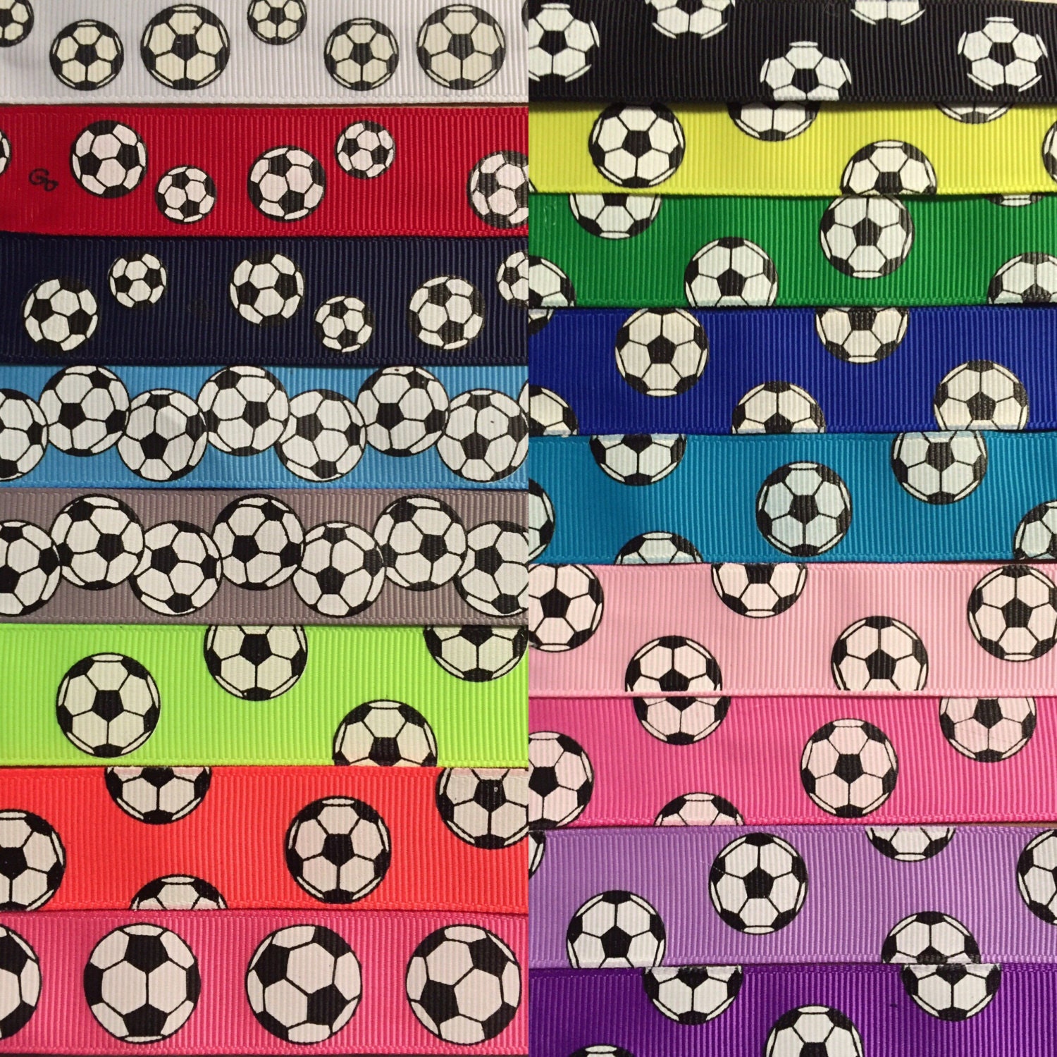 Lime Green Streamers Neon Green Soccer Ribbon Ponytail | Etsy