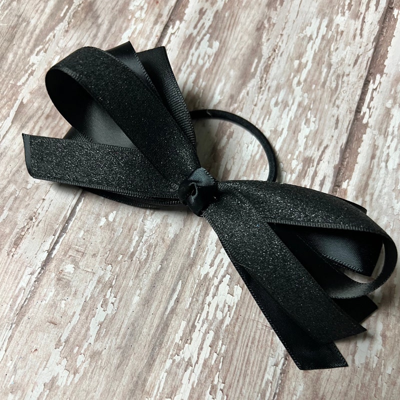 Black Gymnastics Bows - Etsy