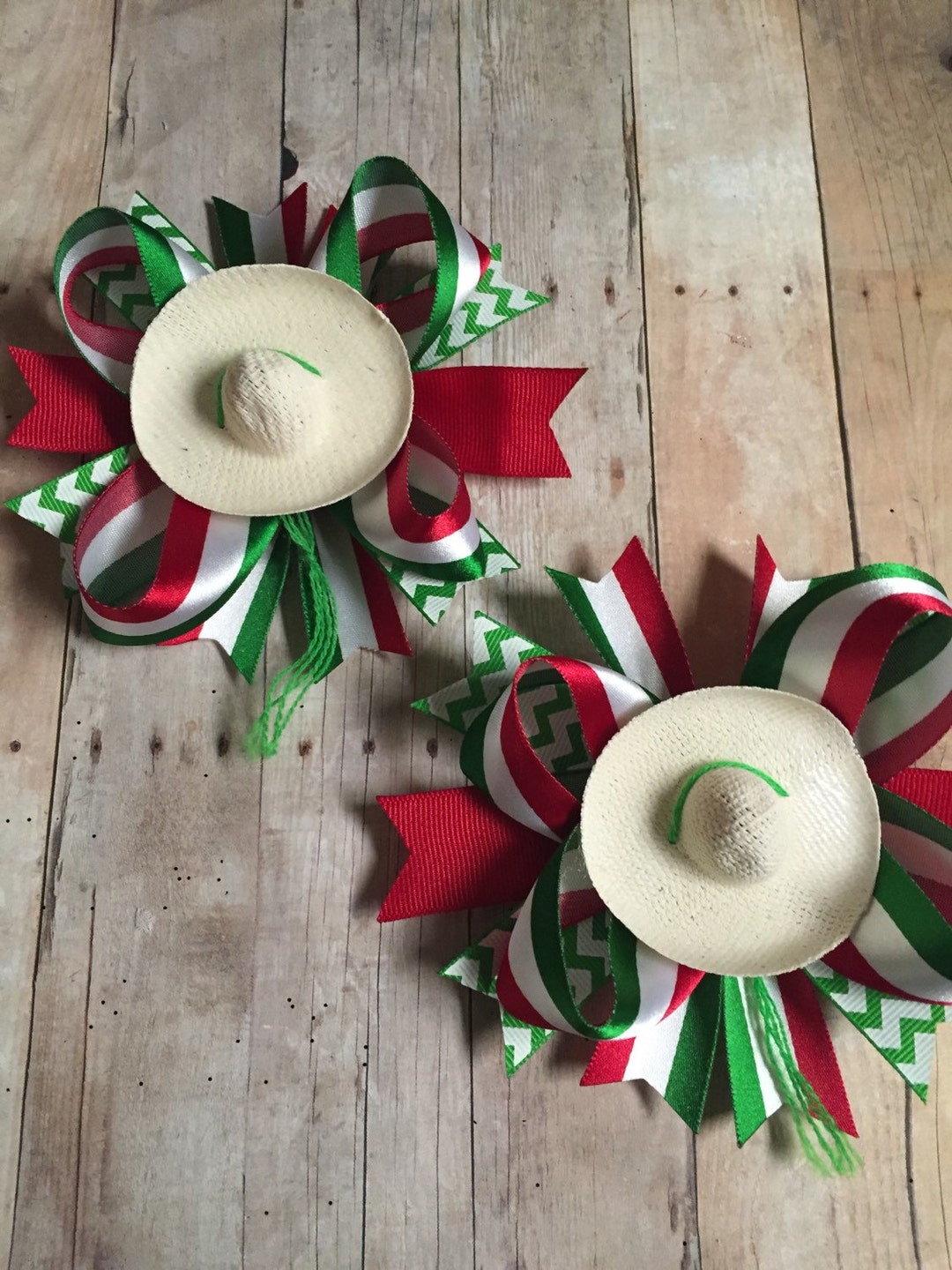 Fiesta Hair Clips, Mexico, Cinco De Mayo, Party Favors, Birthday ...