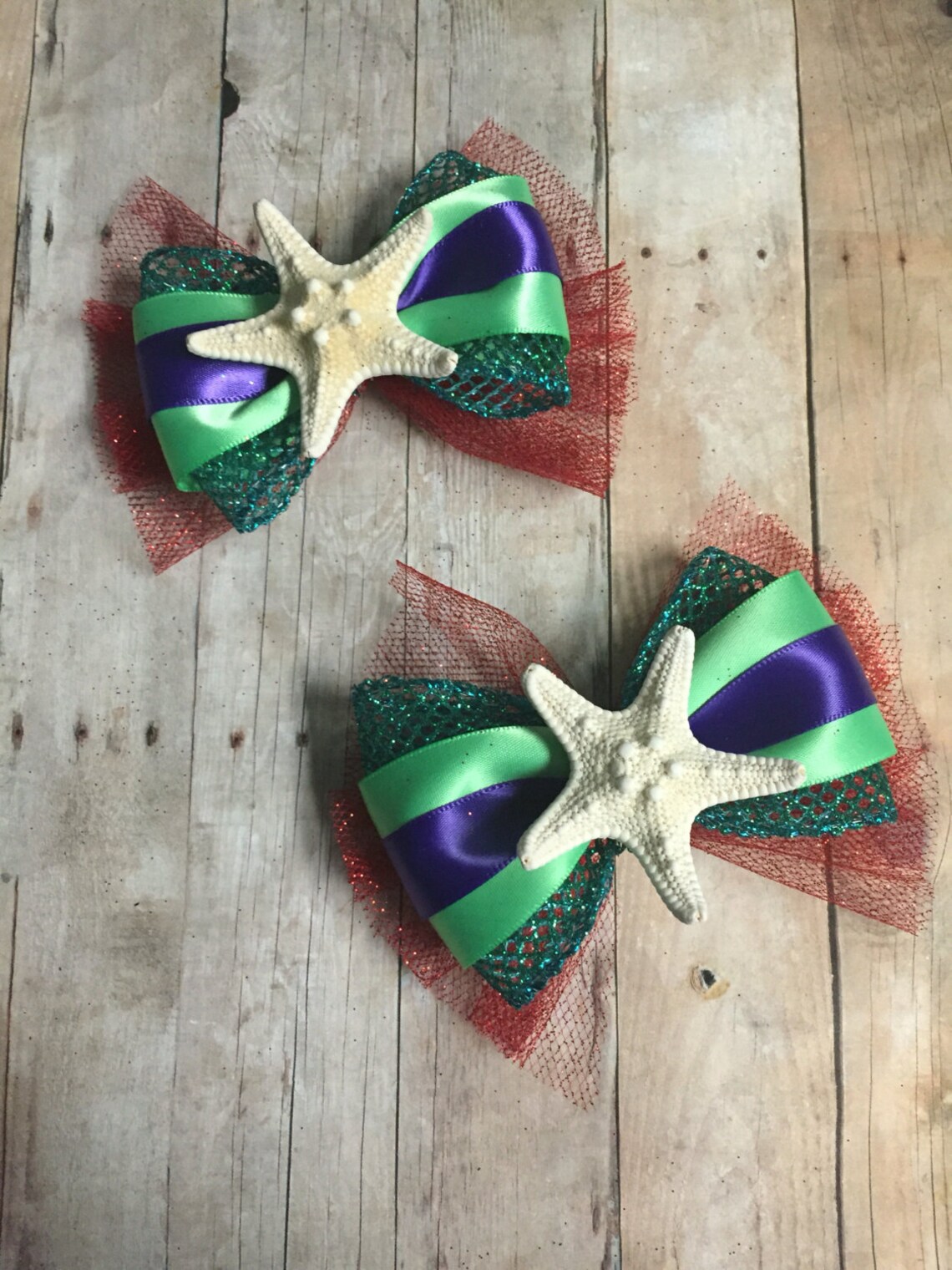 Mermaid Bow, Mermaid Birthday Theme, Halloween Costume, Mermaid Costume ...