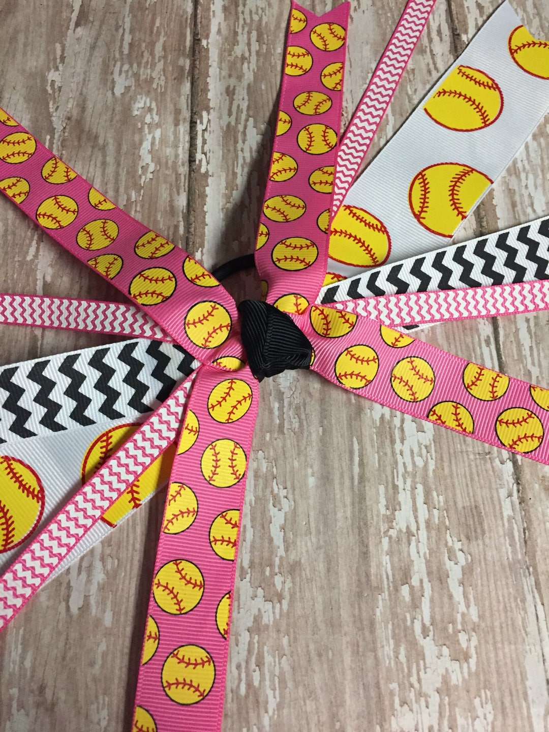 Pink Softball Ribbon, Softball Streamers, Softball Ribbons, Pink, Team ...