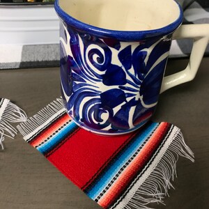 Mexican Sarape, Mexican Fiesta Coasters, Cinco De Mayo, Party Decor - Etsy