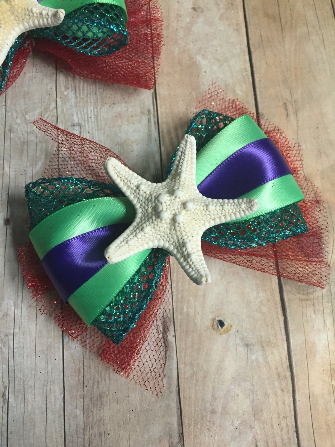 Mermaid Bow, Mermaid Birthday Theme, Halloween Costume, Mermaid Costume ...