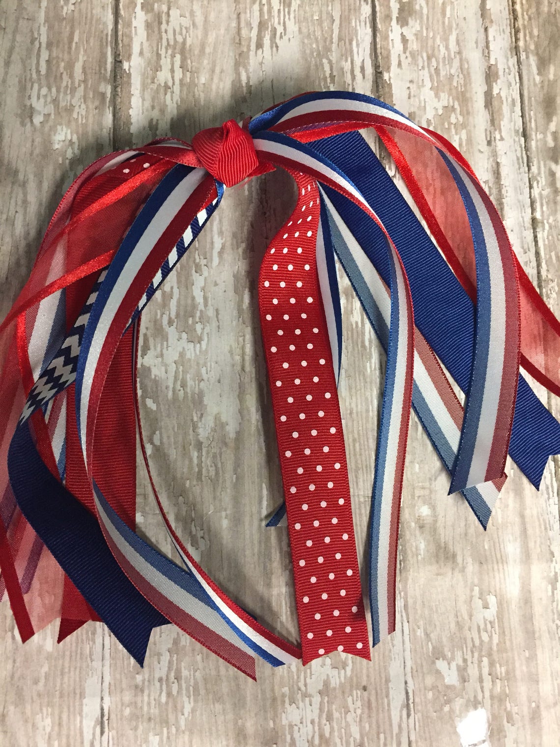 Red White and Blue Streamers Patriotic Softball All Stars - Etsy