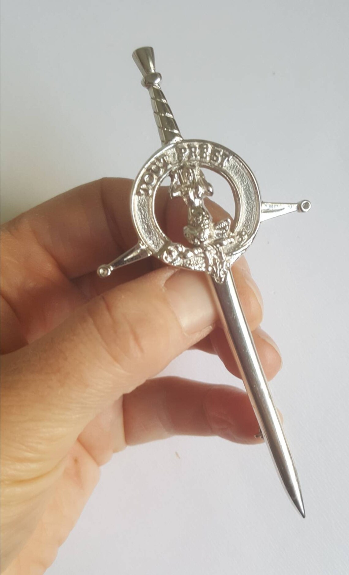 Scottish Dirk or Dagger / Sword Brooch or Shawl Pin Clan | Etsy UK