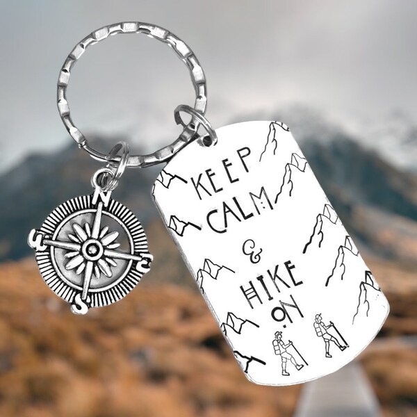 Keep Calm Keyring - Etsy