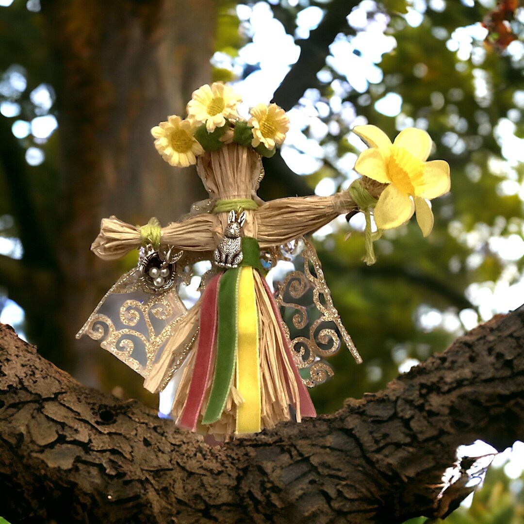 Ostara Handcrafted Goddess/poppet, Spring Equinox on 20th March, Eostre ...