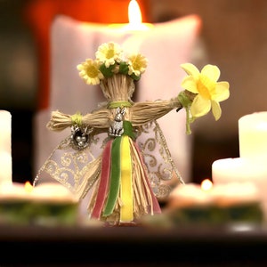Ostara Handcrafted Goddess/poppet, Spring Equinox on 20th March, Eostre ...