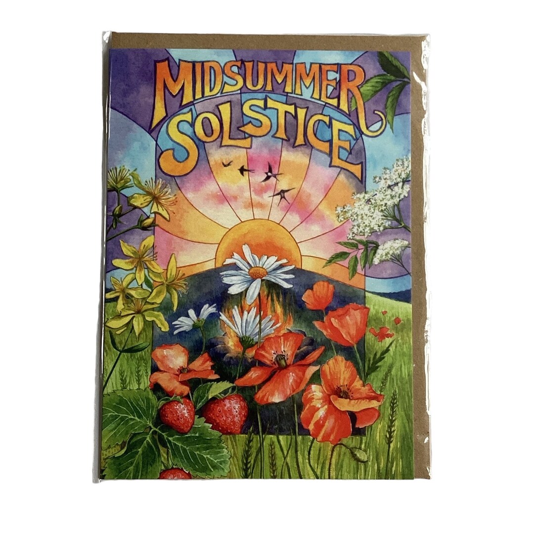 Equinox and Solstice Cards, Spring, Summer, Autumn, Winter, Art Cards ...