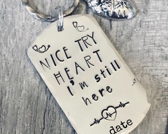 Heart Attack Survivor - Etsy