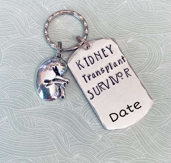 Kidney Transplant Survivor Keyring Donor Hero Kidneyversary - Etsy