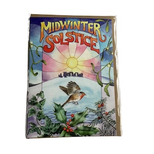 Equinox and Solstice Cards, Spring, Summer, Autumn, Winter, Art Cards ...