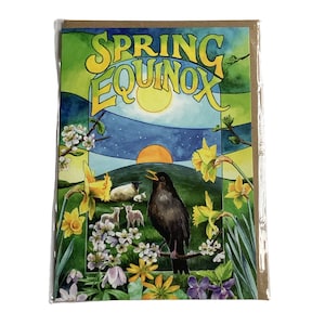 Equinox and Solstice Cards, Spring, Summer, Autumn, Winter, Art Cards ...