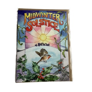 Equinox and Solstice Cards, Spring, Summer, Autumn, Winter, Art Cards ...