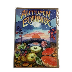 Equinox and Solstice Cards, Spring, Summer, Autumn, Winter, Art Cards ...