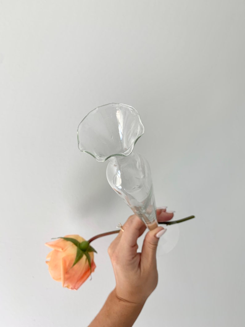 Vintage Glass Bud Vases Multiple Styles and Colors Available - Etsy