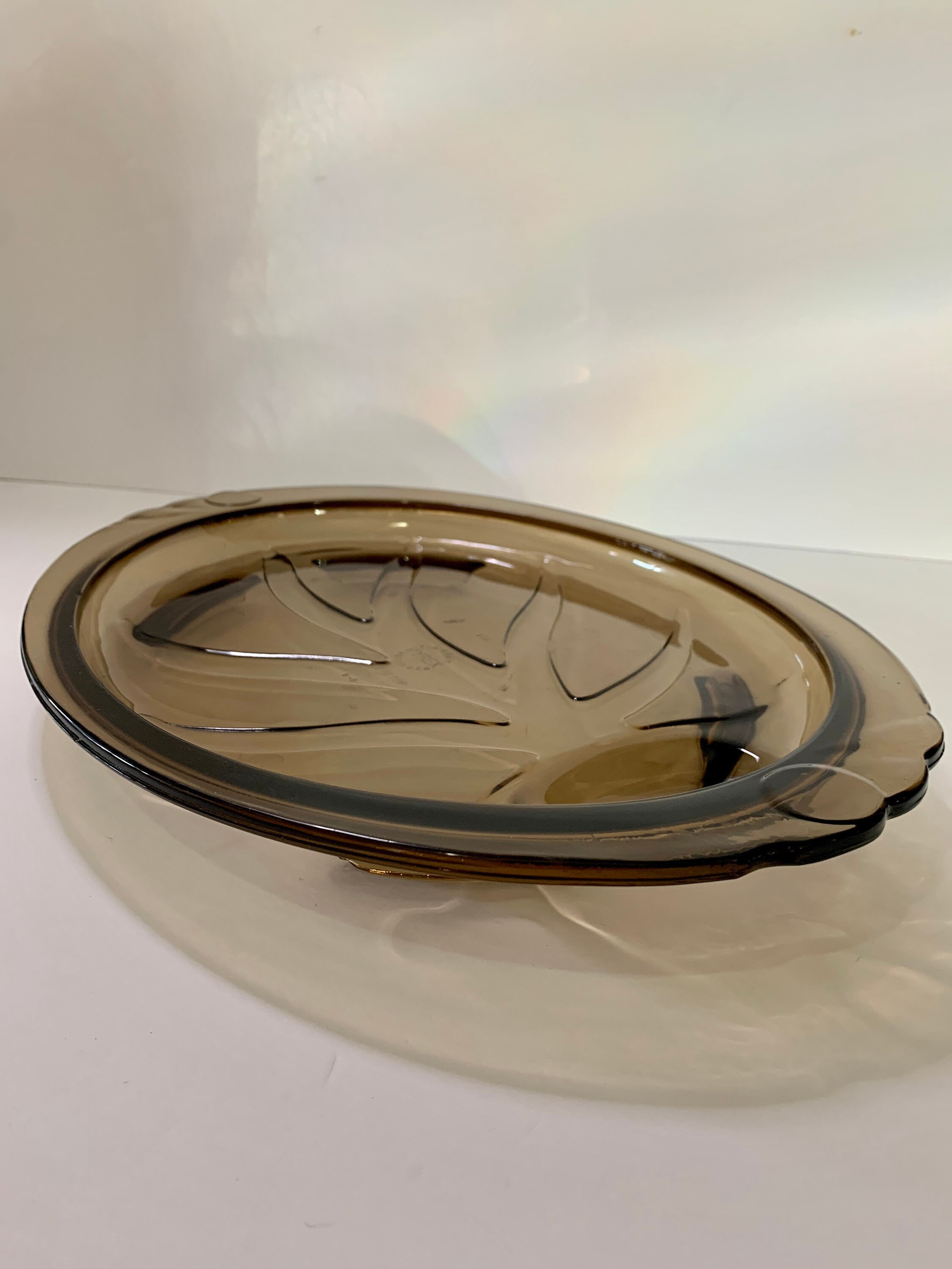 Vintage Pyrex Glass Serving Platter Colored Glass Dish - Etsy