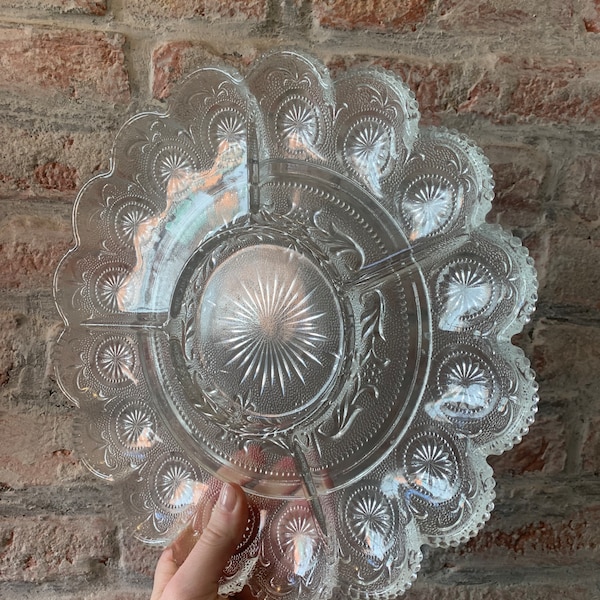 Glass Platter - Etsy