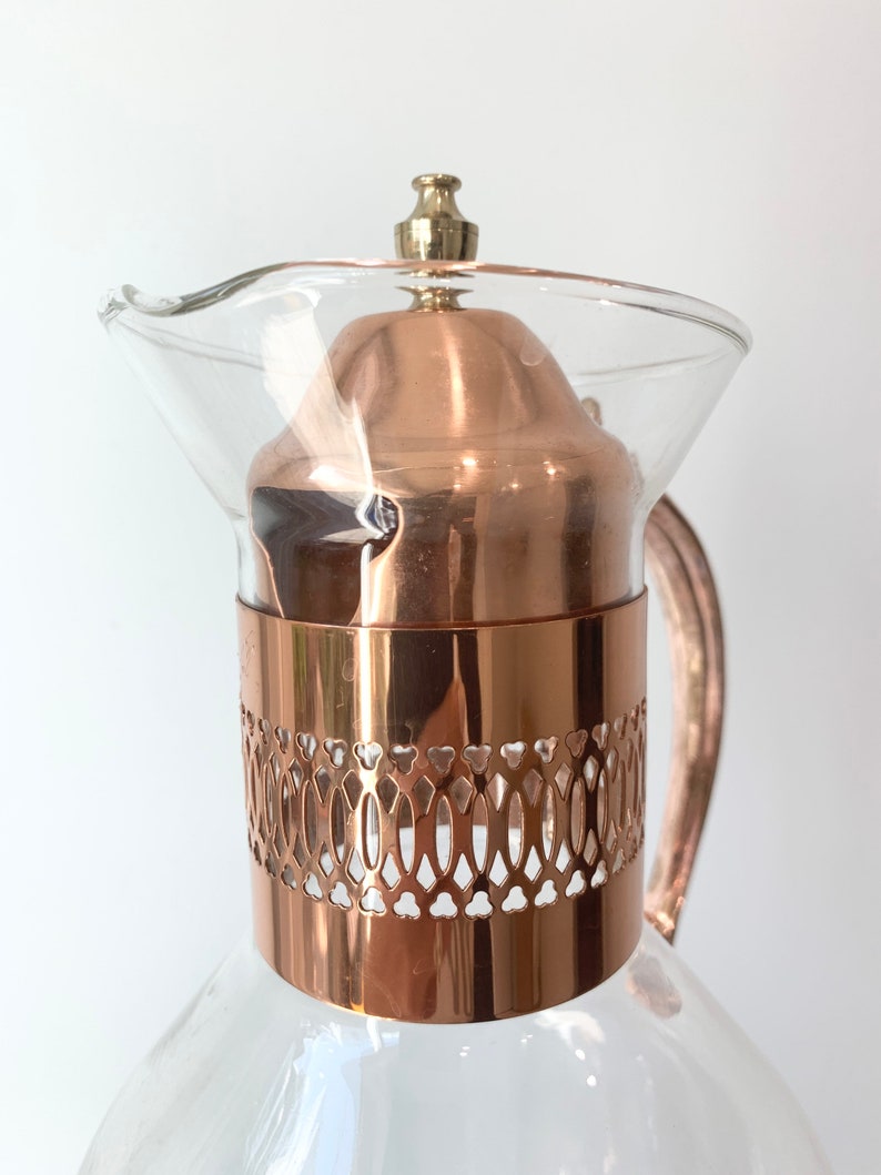 Retro Corning Ware Coffee Carafe Glass Pitcher - Etsy