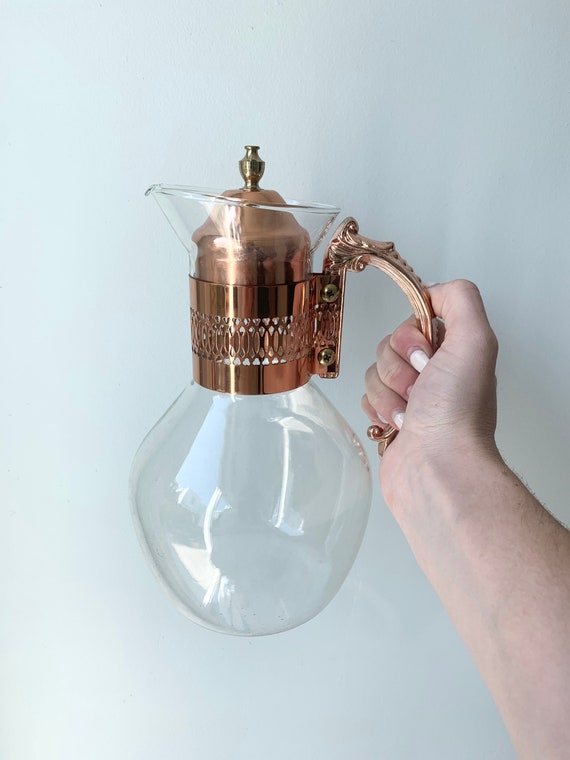 Retro Corning Ware Coffee Carafe Glass Pitcher - Etsy