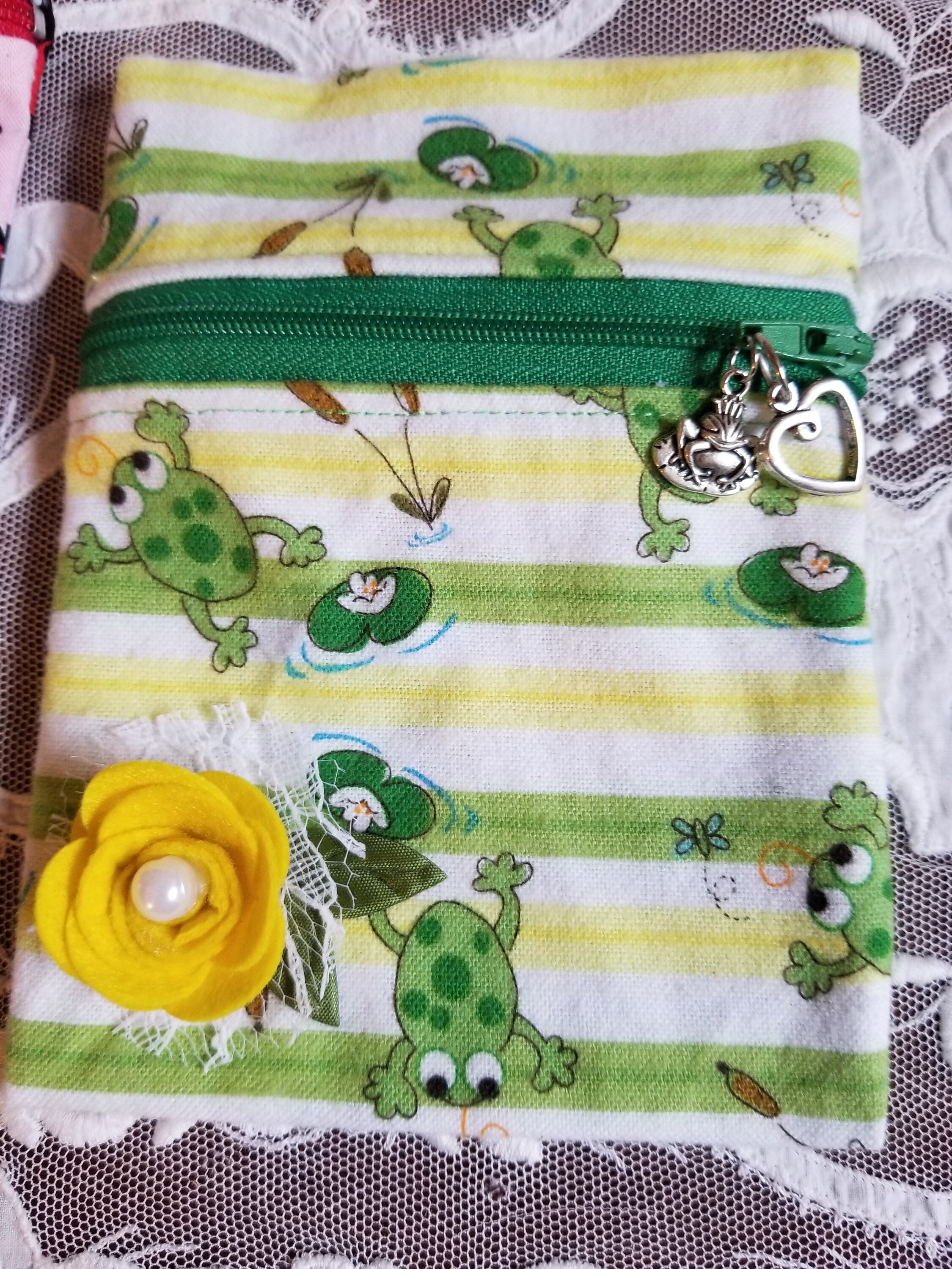 Handmade Girls Makeup Bag Tinkerbell Makeup Bag Lady Bug | Etsy