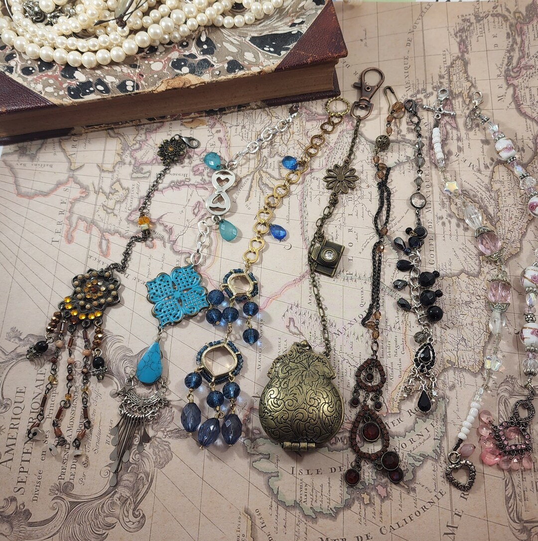 New Sale 15 Asstd Vintage Style Junk Journal Dangle, Vintage Earring ...