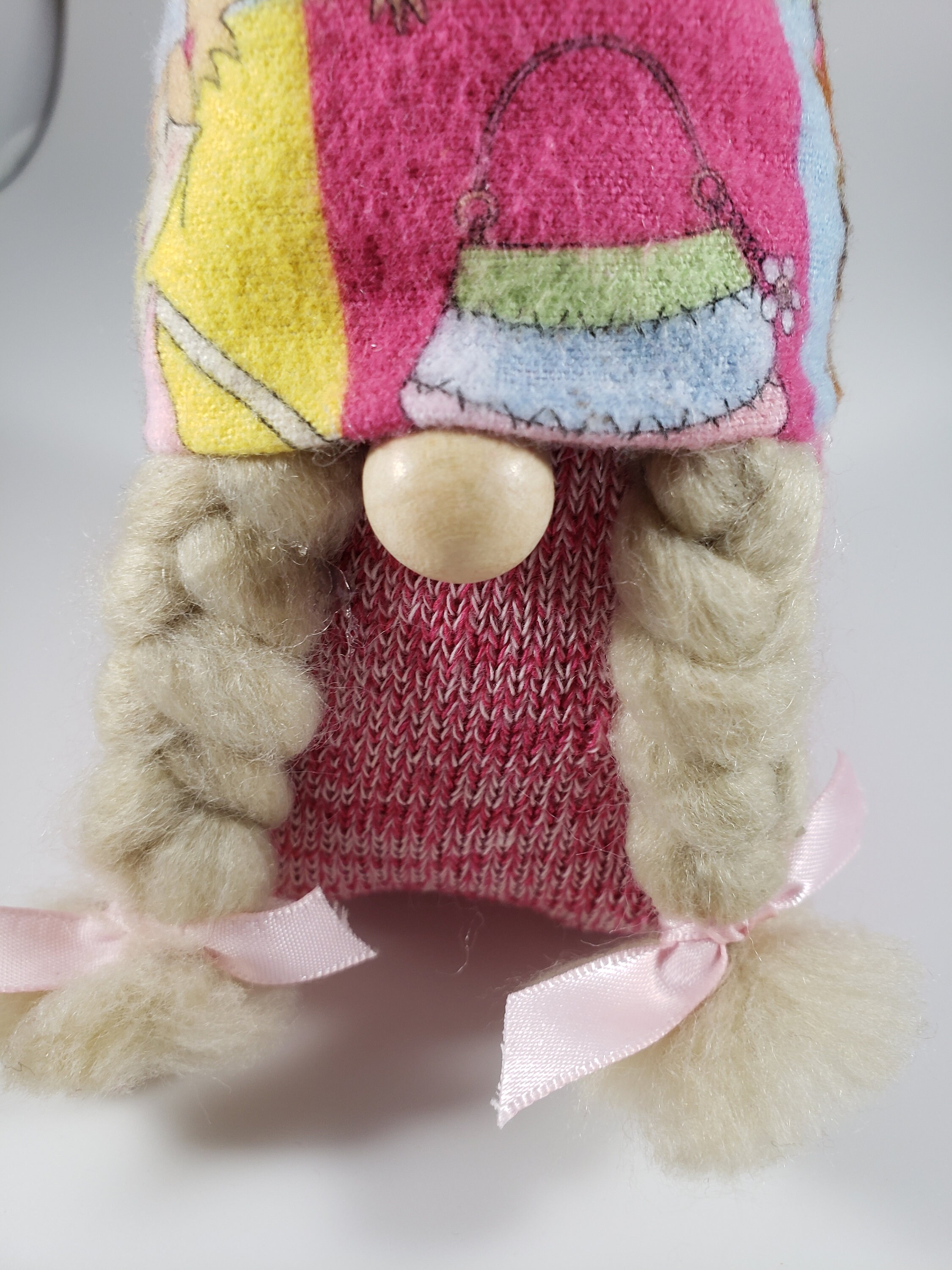 New Handmade Colorful Funky Little Girl Gnome Girls Retro - Etsy UK