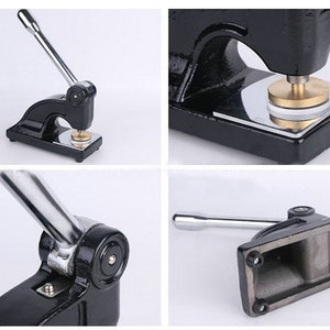 300g Heavy Duty Custom Paper Embossing Seal Stamp- Table Top Custom ...